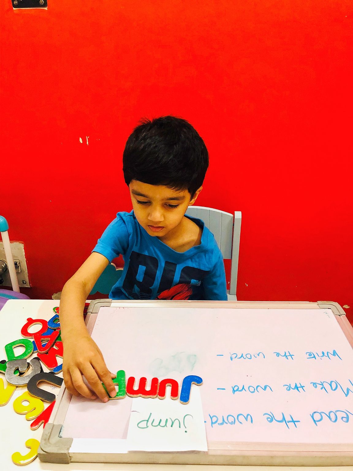 Read it-Make it-Write it | DIY Word Building Activity | Go Mommy